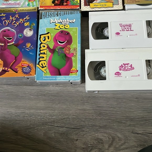 Barney | Media | Barney Vhs Bundle Classic Barney Vhs Movies | Poshmark